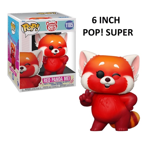 Funko | Toys | Turning Red Red Panda Disney Pop Funko | Poshmark